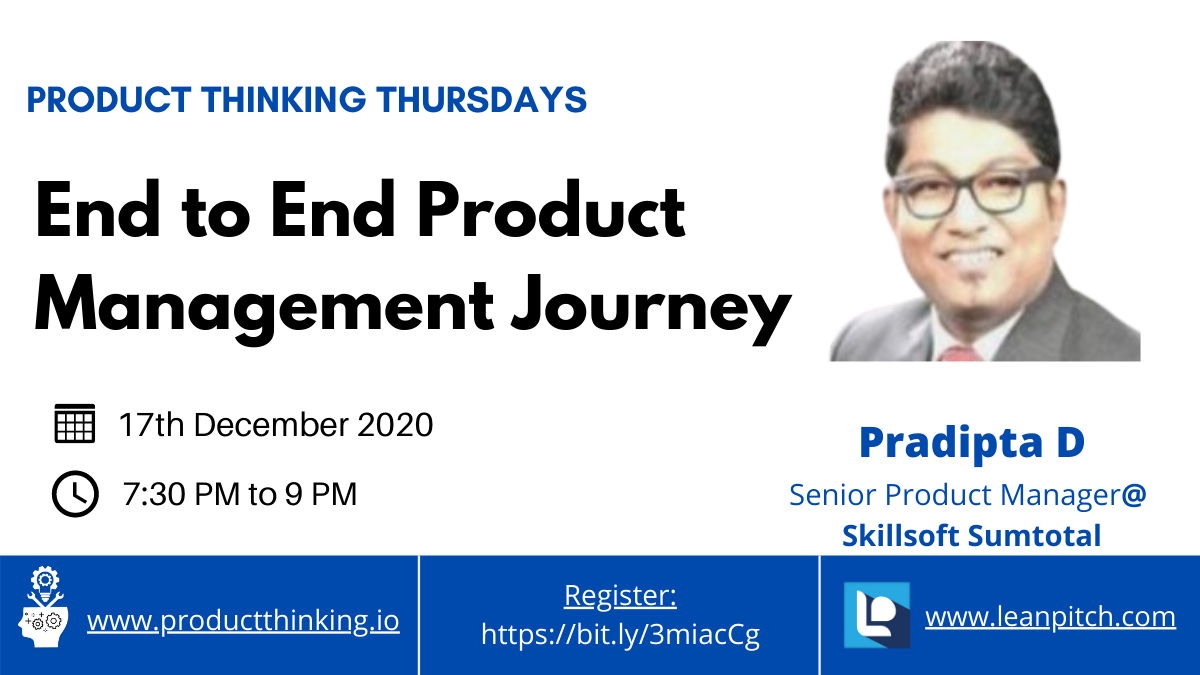 End to End Product Management Journey